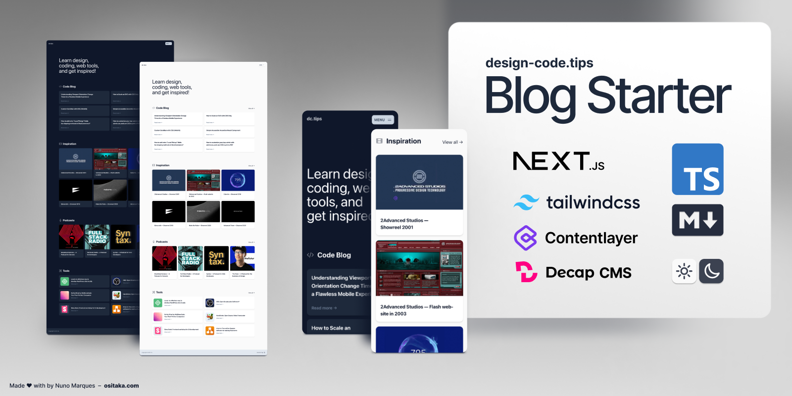 Learn design, coding, web tools, and get inspired!